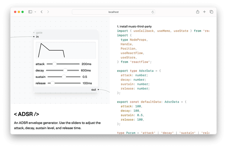 Introducing React Flow UI - powered by shadcn CLI - xyflow